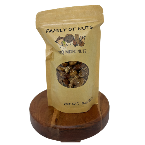 BBQ Mixed Nuts – Family of Nuts
